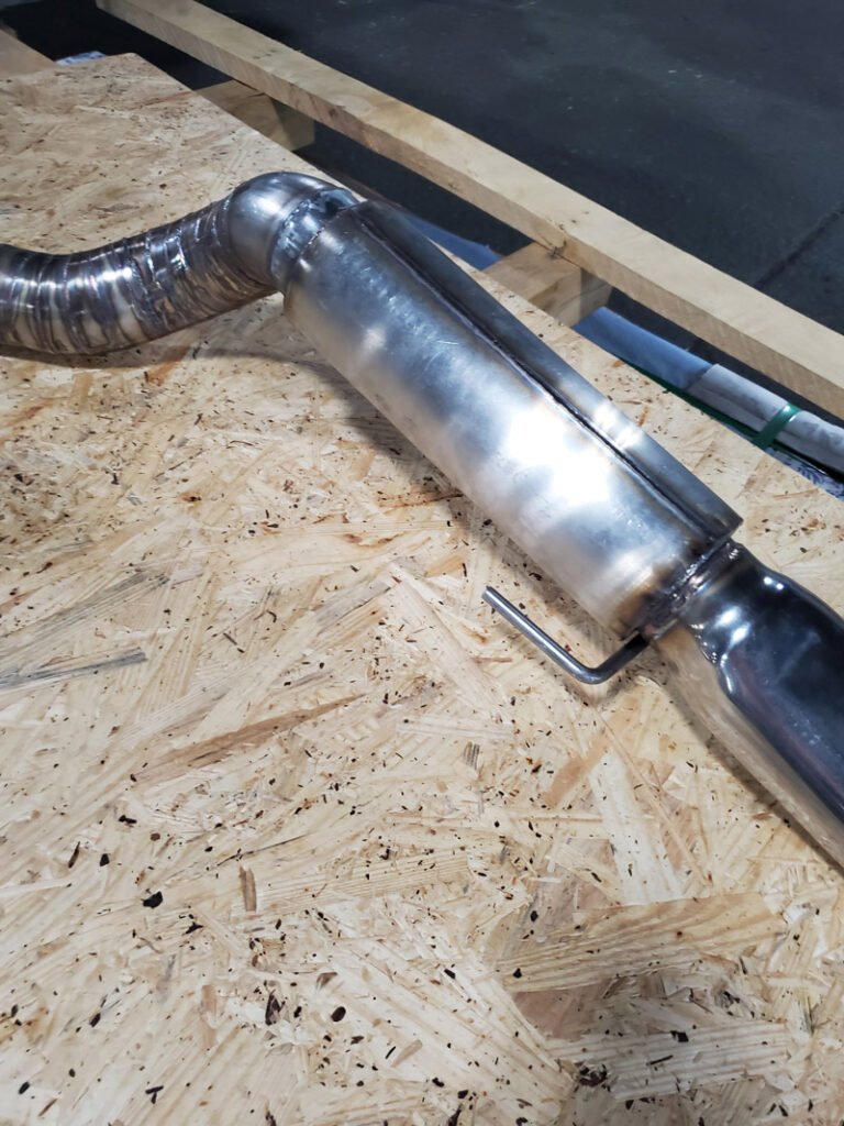Custom Resonators and Tail Pipes – American Sheet Metal Fabricators, Inc.